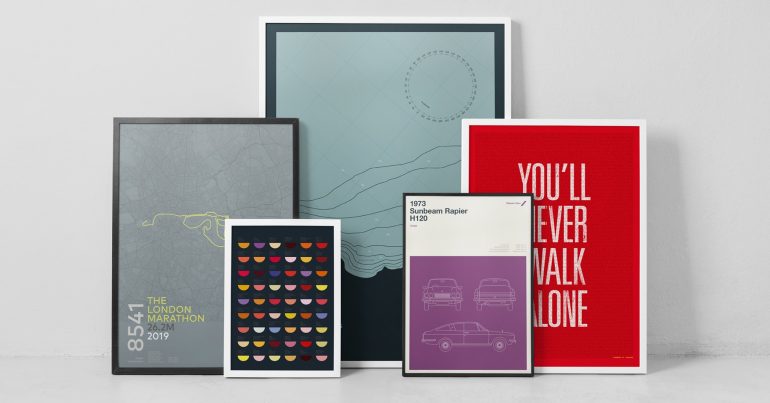 6 of the coolest prints from Abstract Heroes | The Coolector