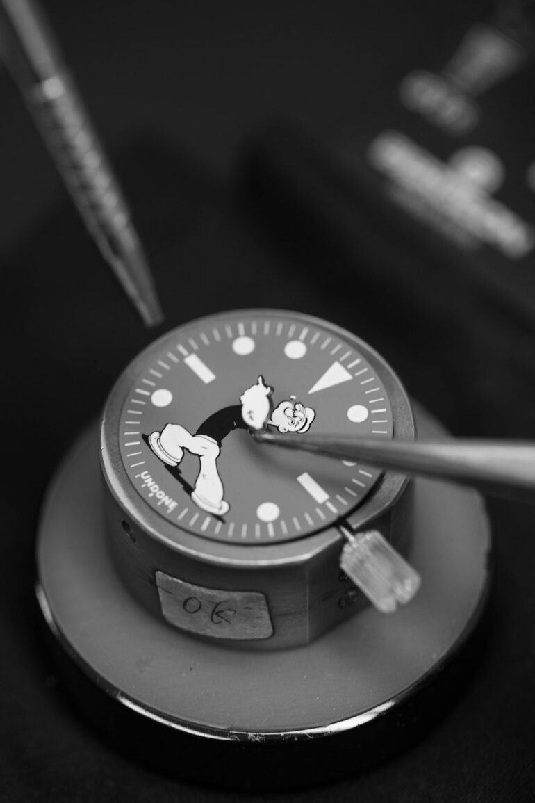 UNDONE Popeye Monochrome Watches | The Coolector