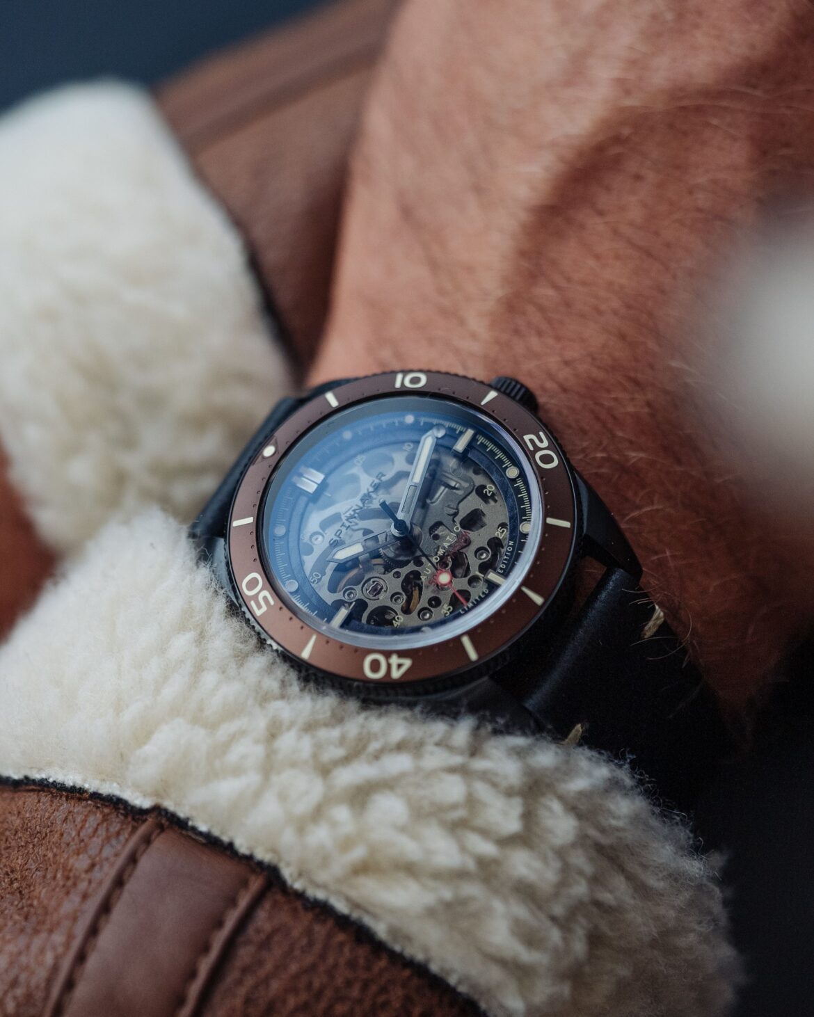 Spinnaker Limited Edition Croft Mid-Size Skeleton Automatic Watch | The ...