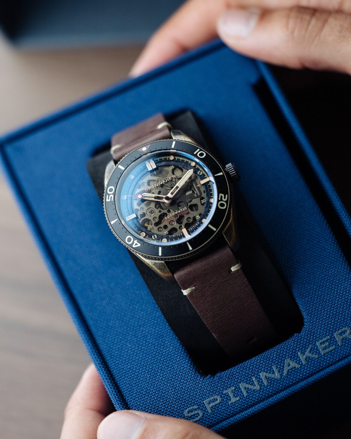 Spinnaker Limited Edition Croft Mid-Size Skeleton Automatic Watch | The ...