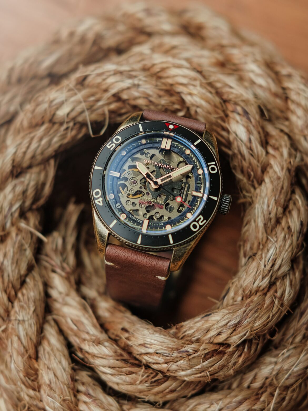Spinnaker Limited Edition Croft Mid-Size Skeleton Automatic Watch | The ...