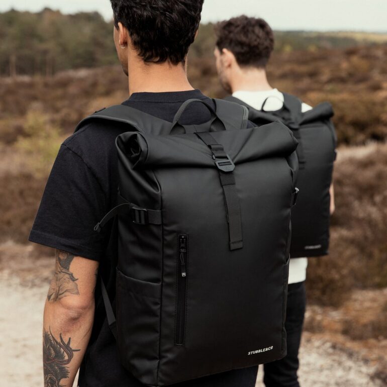 Stubble & Co Roll-Top Backpack | The Coolector
