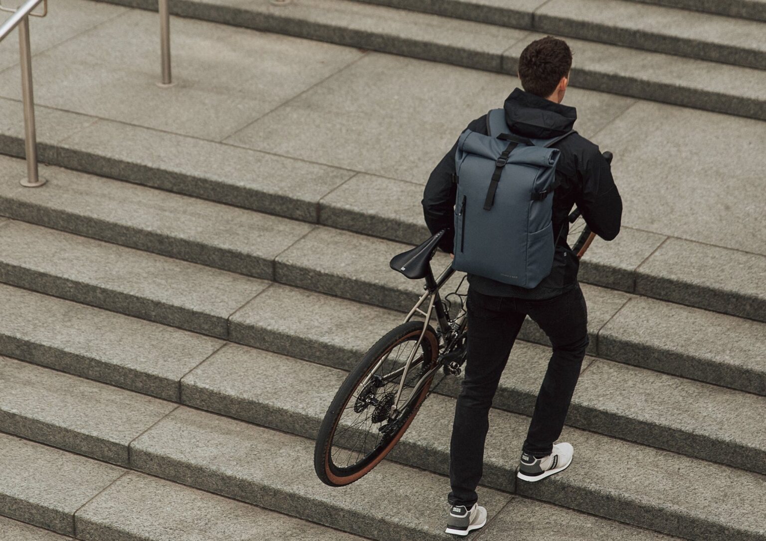 Stubble & Co Roll-Top Backpack | The Coolector