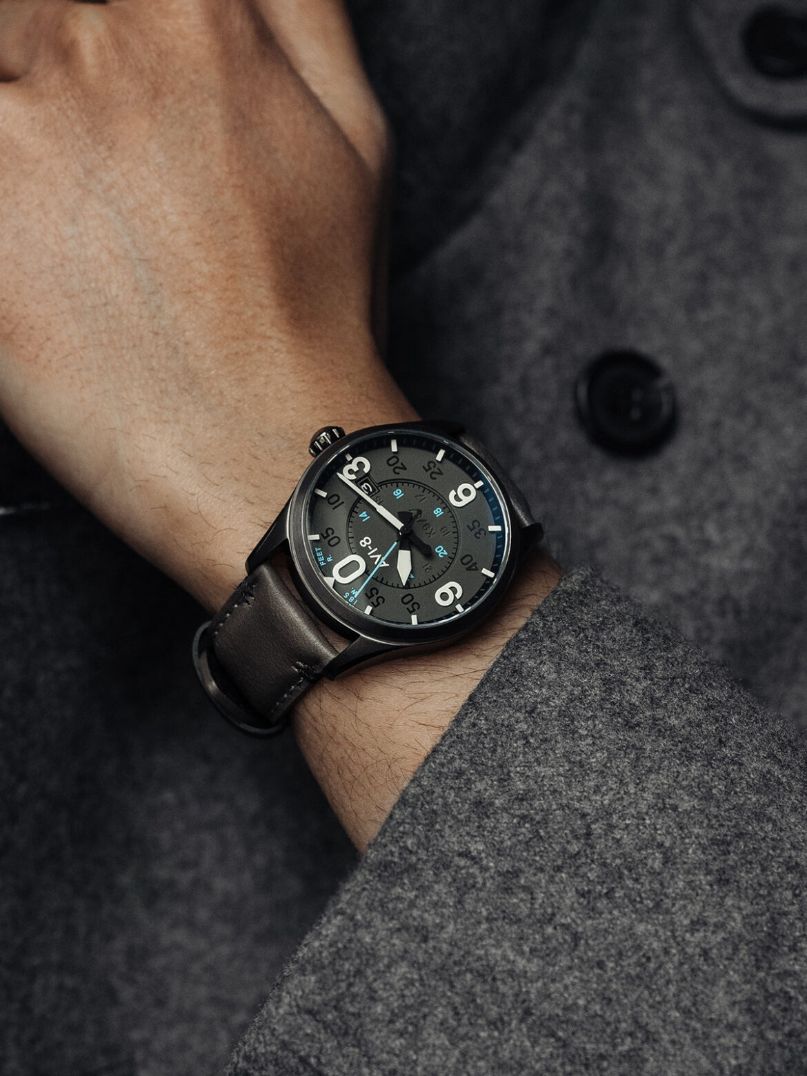 AVI-8 Spitfire Smith Automatic Watch | The Coolector