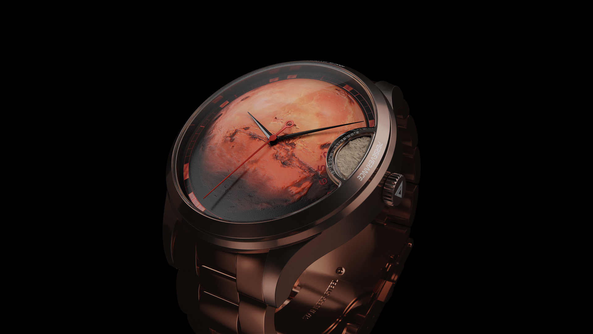 NASA x INTERSTELLAR – RED 3.721 Watch | The Coolector