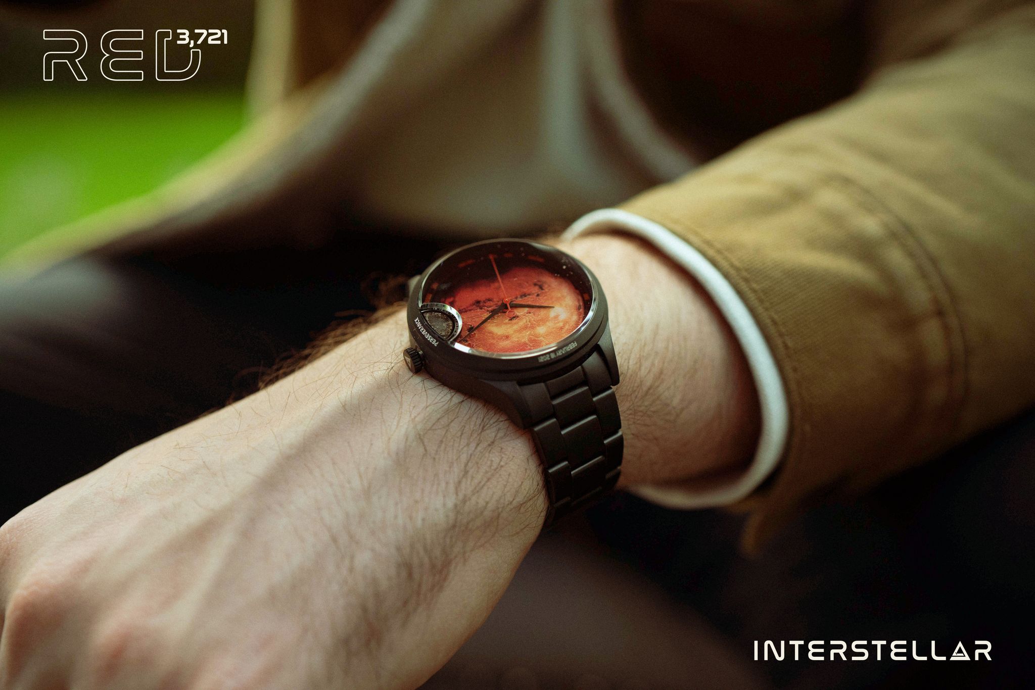 NASA x INTERSTELLAR – RED 3.721 Watch | The Coolector
