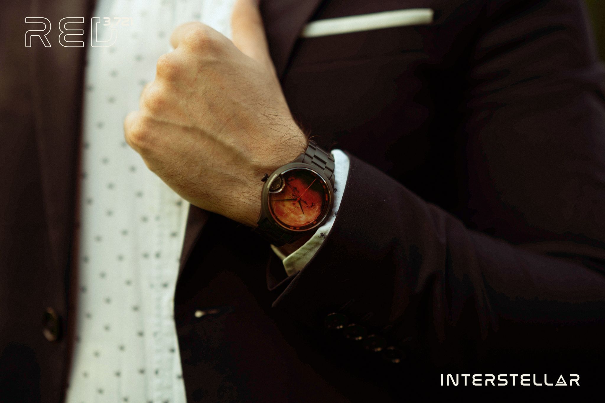 NASA x INTERSTELLAR – RED 3.721 Watch | The Coolector