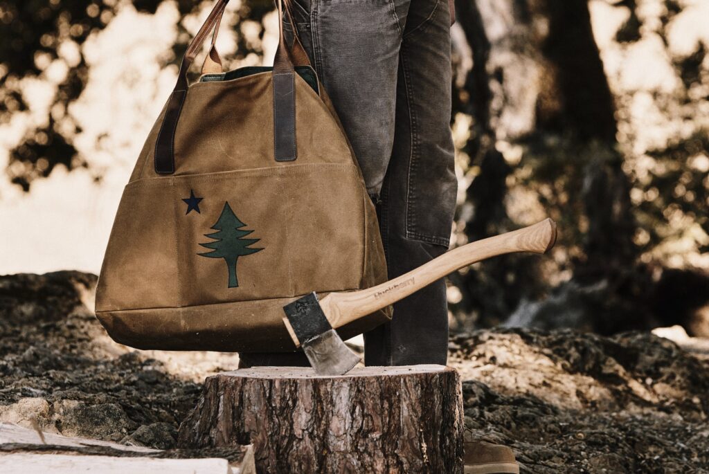 Huckberry x Brant & Cochran Axe + Log Carrier Bundle | The Coolector