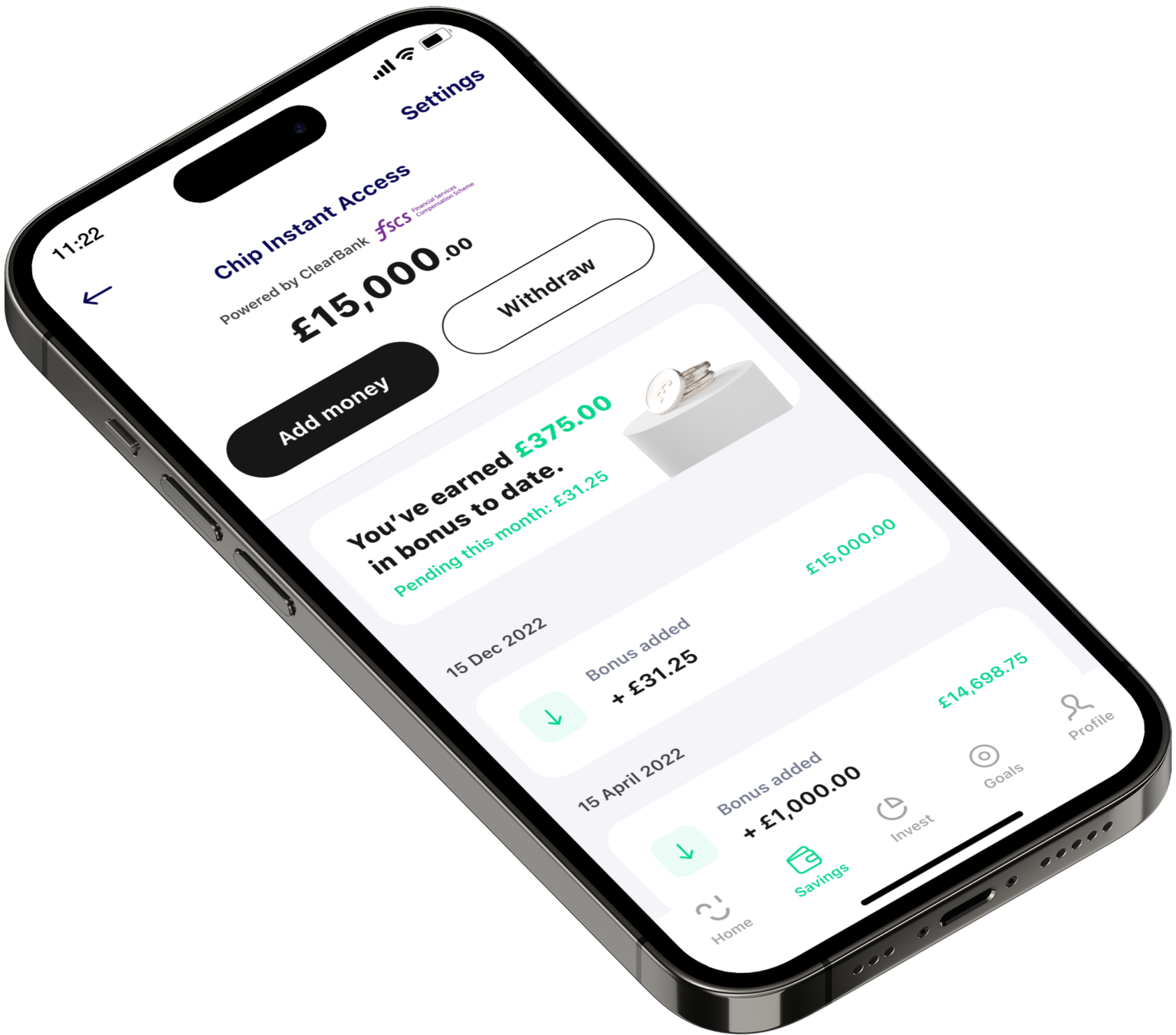 Chip Investment App | The Coolector