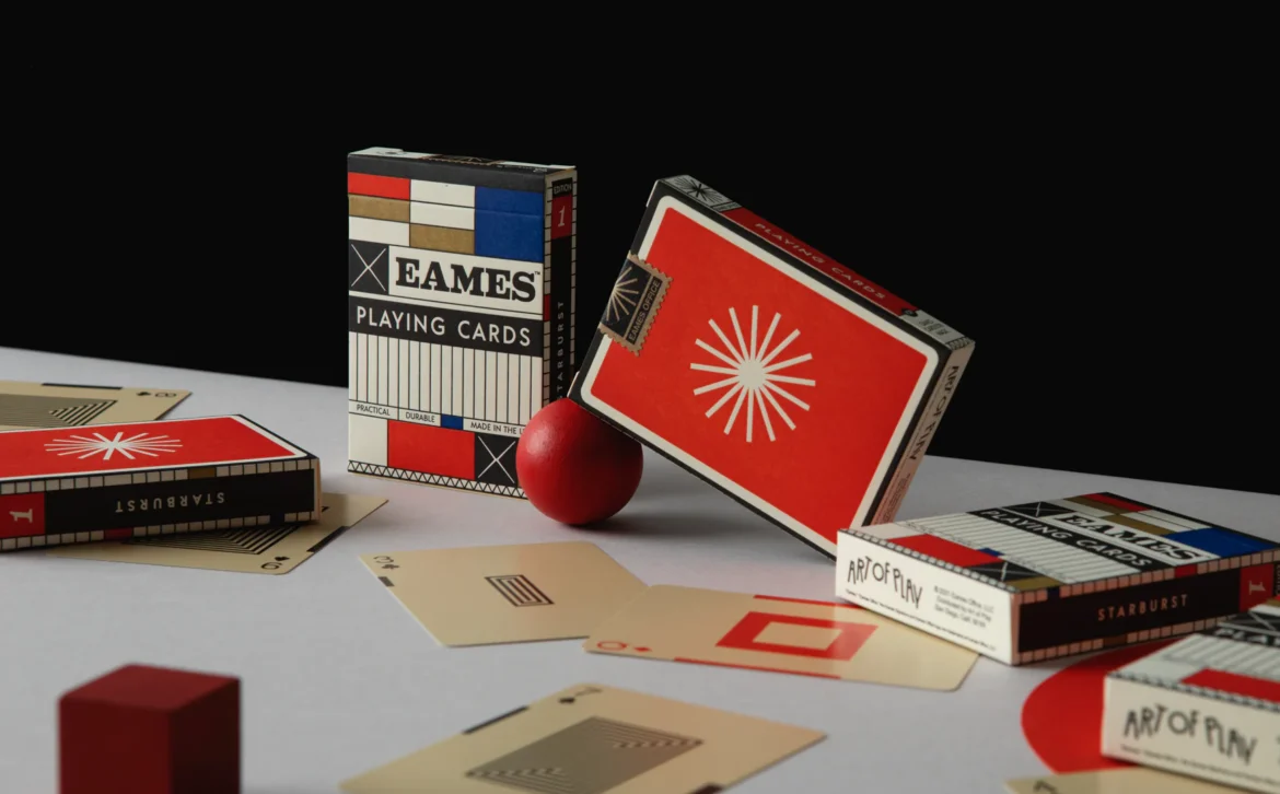 Eames Starburst Playing Cards | The Coolector