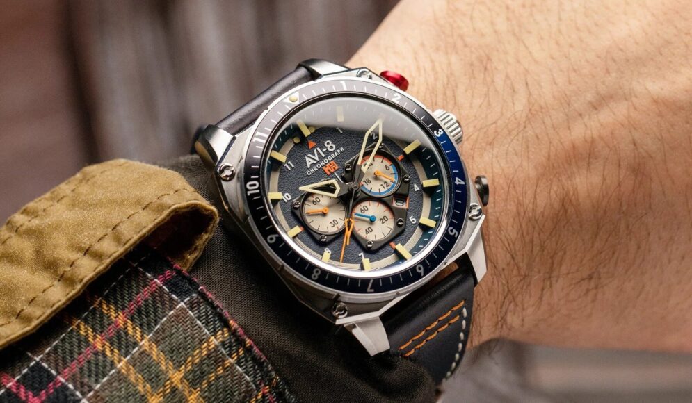 Hawker Hunter Atlas Dual Time Chronograph Watch | The Coolector