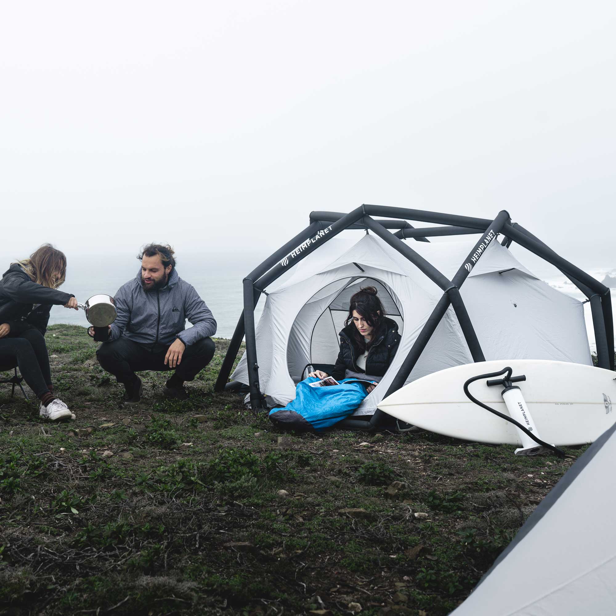 HEIMPLANET Cave 2-3 Person Inflatable Tent | The Coolector