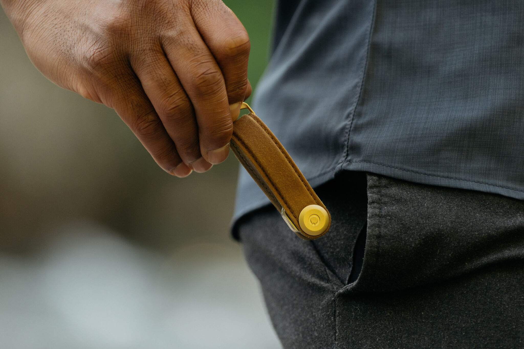 OrbitKey Waxed Canvas Key Organiser | The Coolector