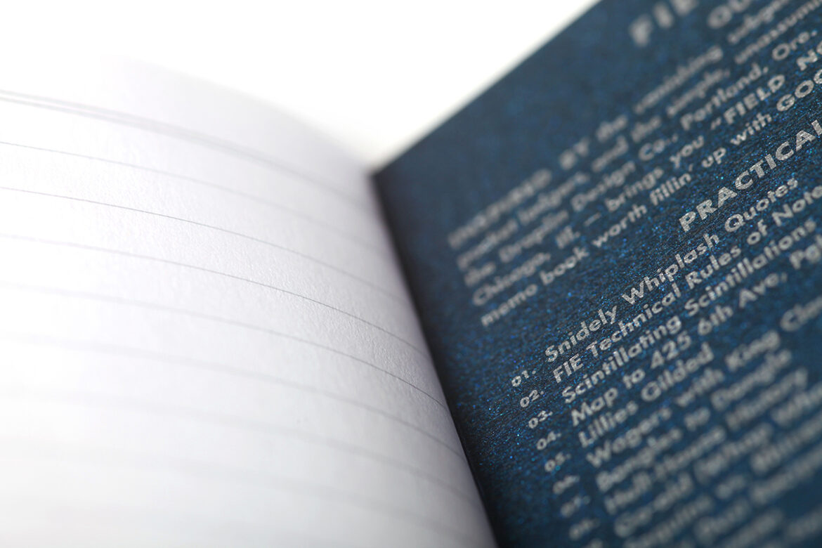 Field Notes "Foiled Again" Limited Edition Notepads | The Coolector