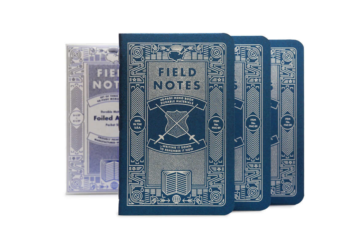 Field Notes "Foiled Again" Limited Edition Notepads | The Coolector