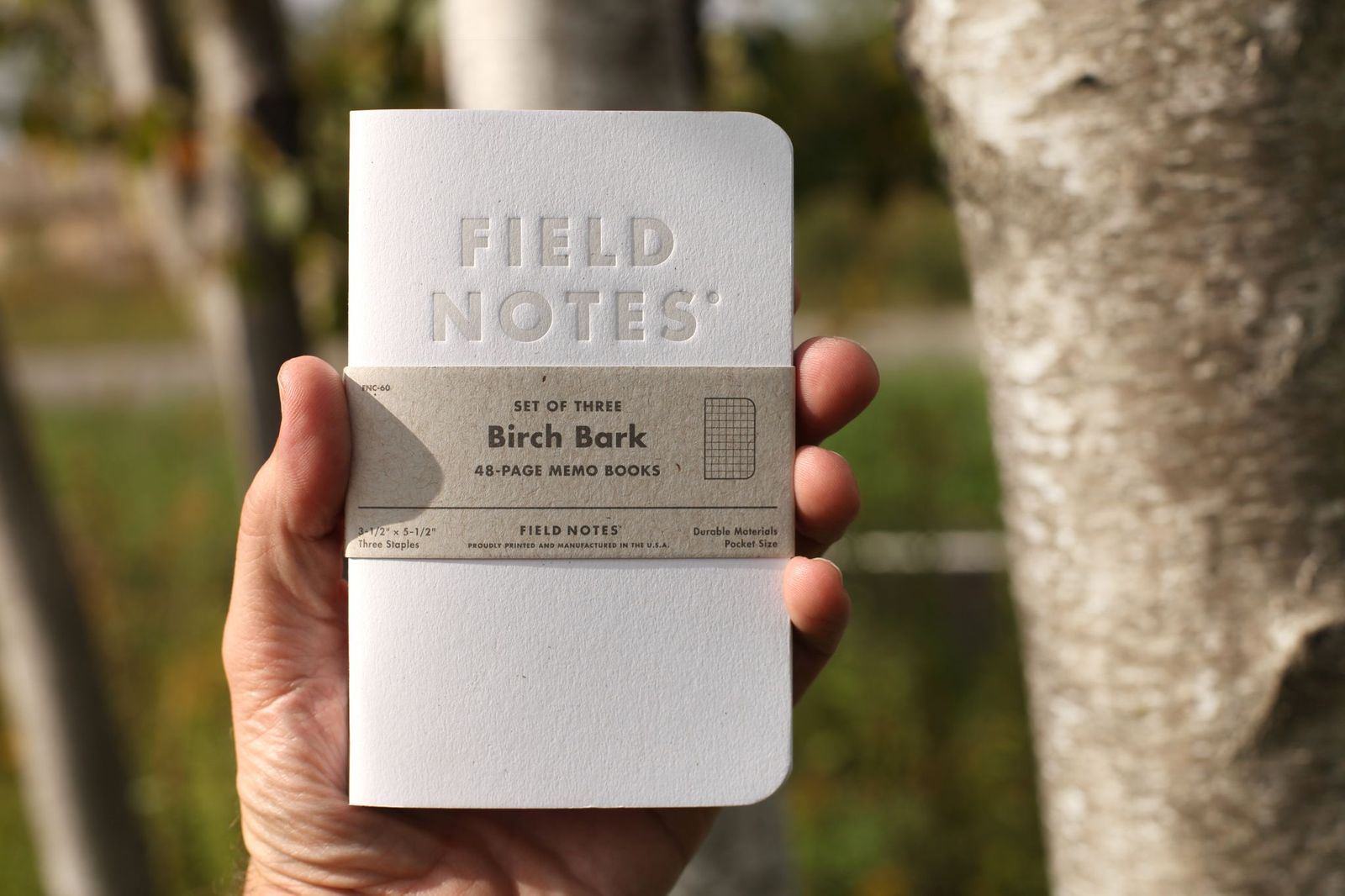 Field Notes Birch Bark Notebooks | The Coolector