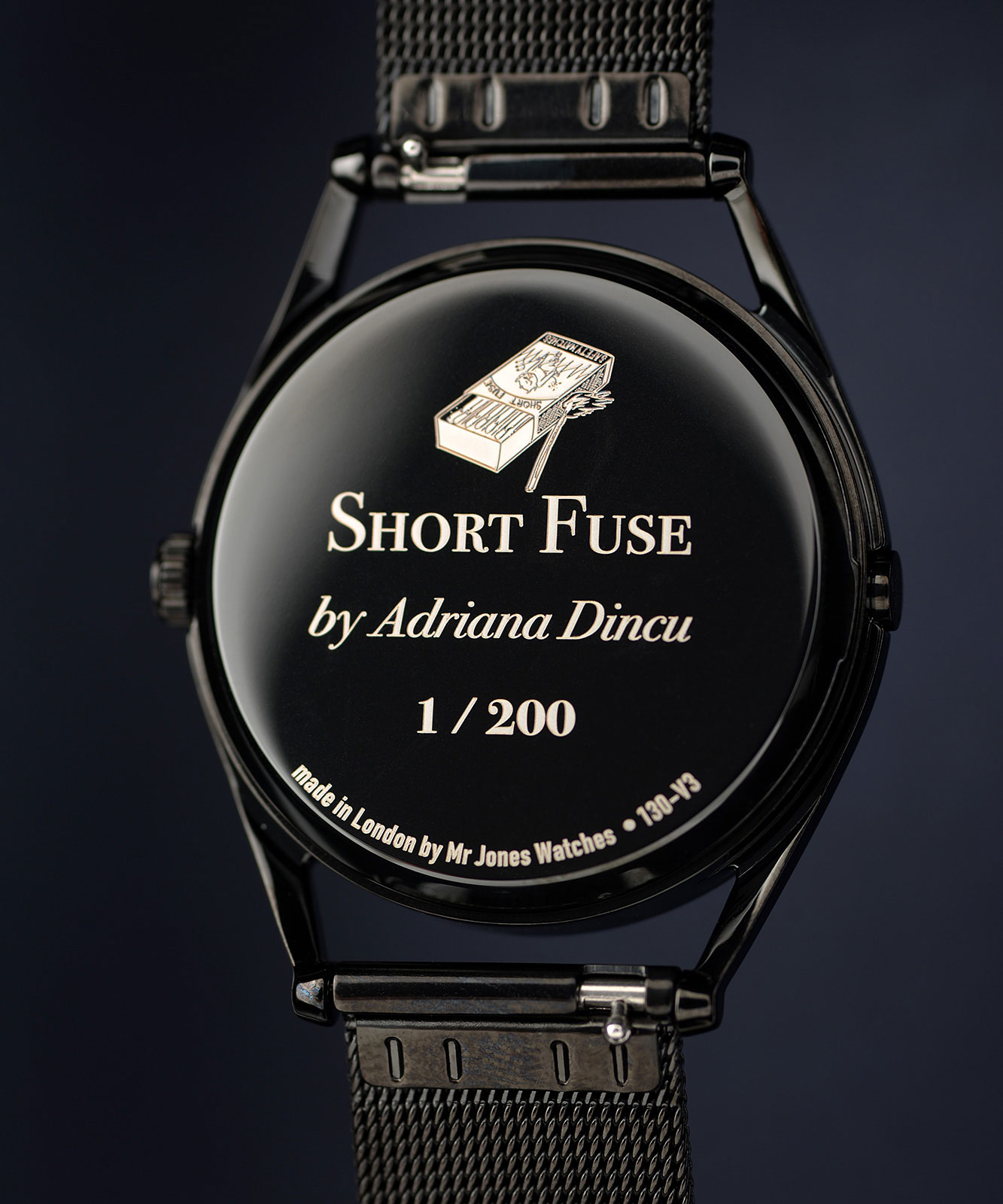 Mr Jones Short Fuse Watch | The Coolector