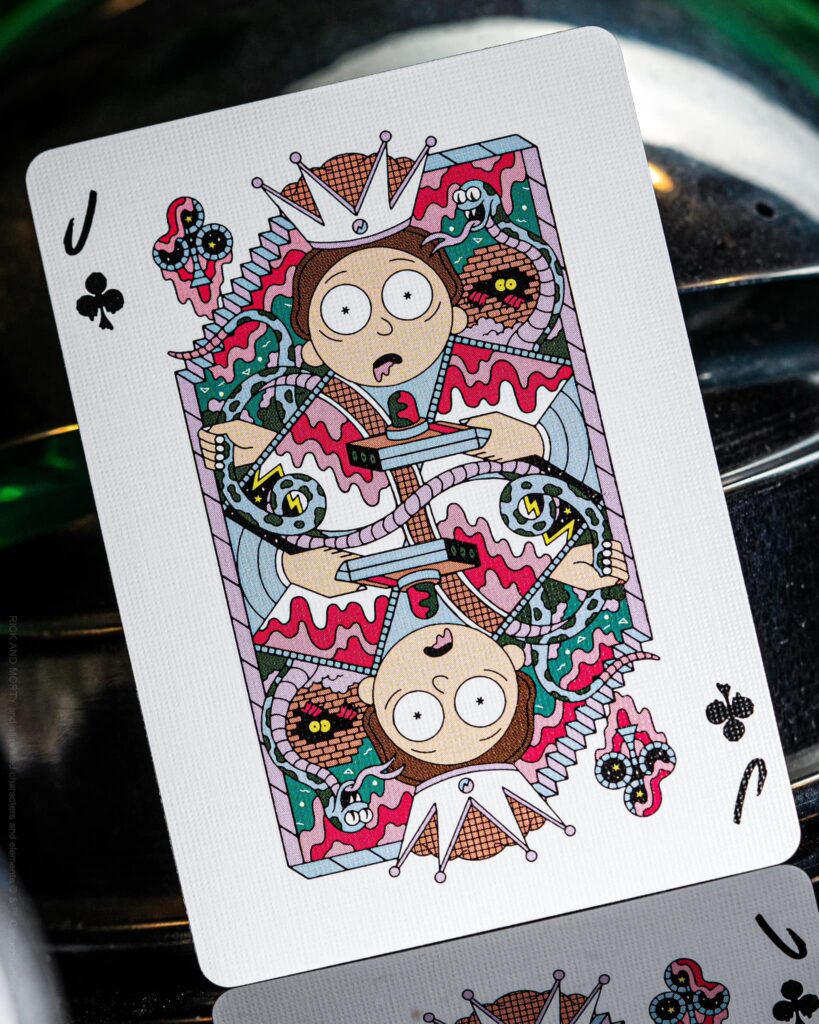Theory11 Rick & Morty Playing Cards | The Coolector