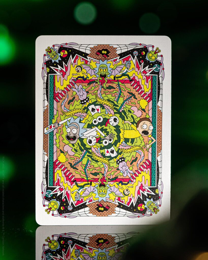 Theory11 Rick & Morty Playing Cards | The Coolector