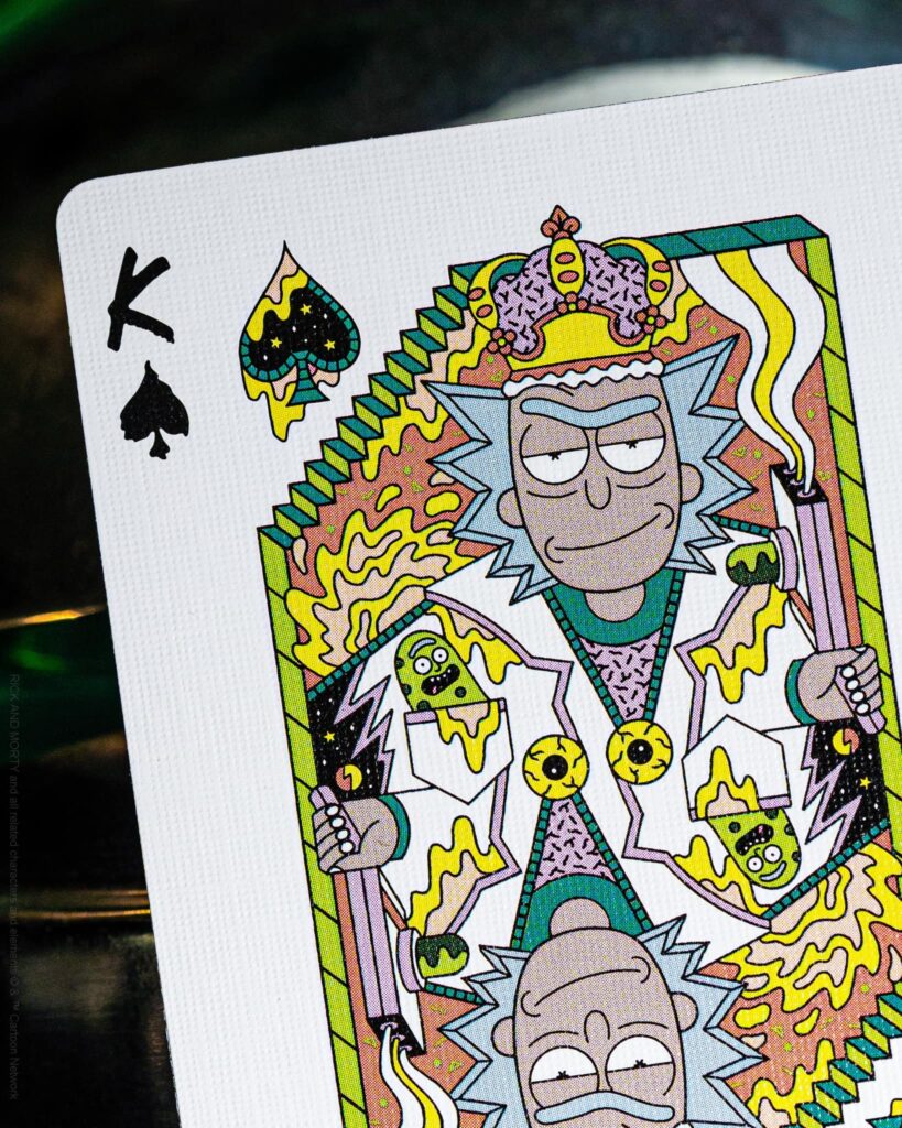 Theory11 Rick & Morty Playing Cards | The Coolector
