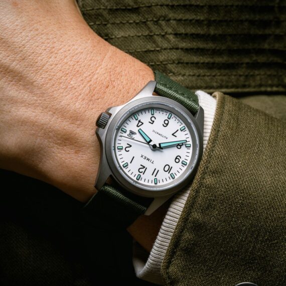 Timex x Huckberry Automatic Titanium Field Watch | The Coolector