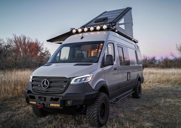 Redtail Overland Skyloft Van | The Coolector