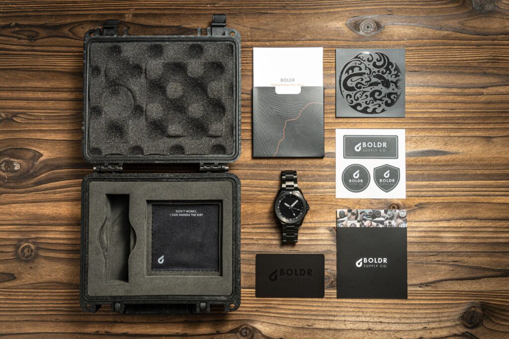 BOLDR Supply Co Black Dragonfish Watch | The Coolector