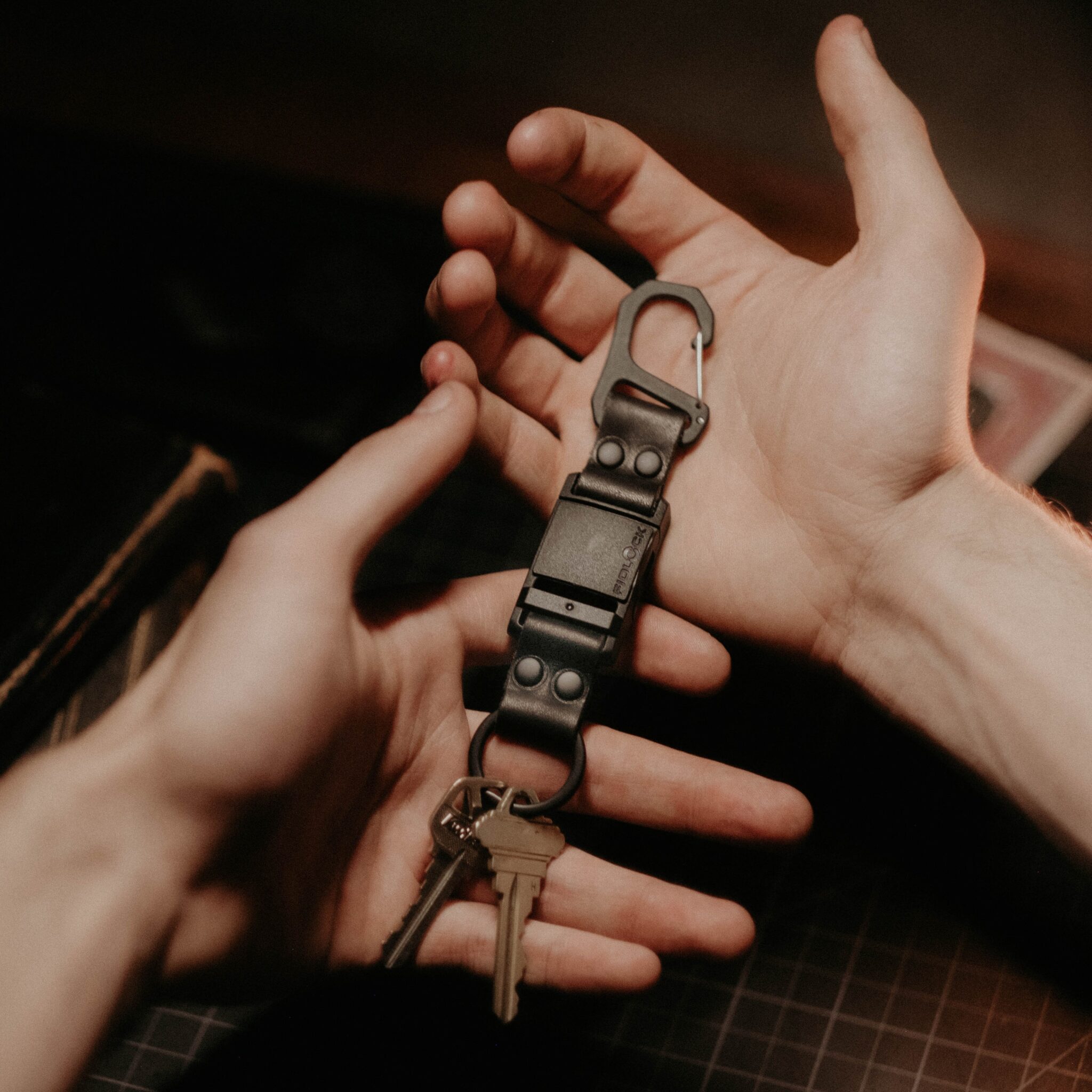 MountWare Magnetic and Modular EDC Horween Leather Keyclip System | The ...