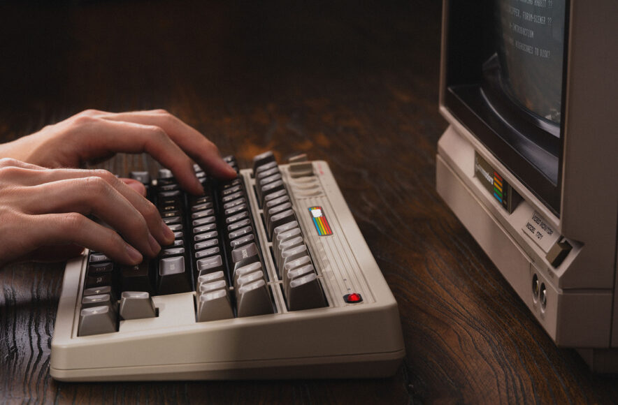 8BitDo Retro Mechanical Keyboard - C64 Edition | The Coolector