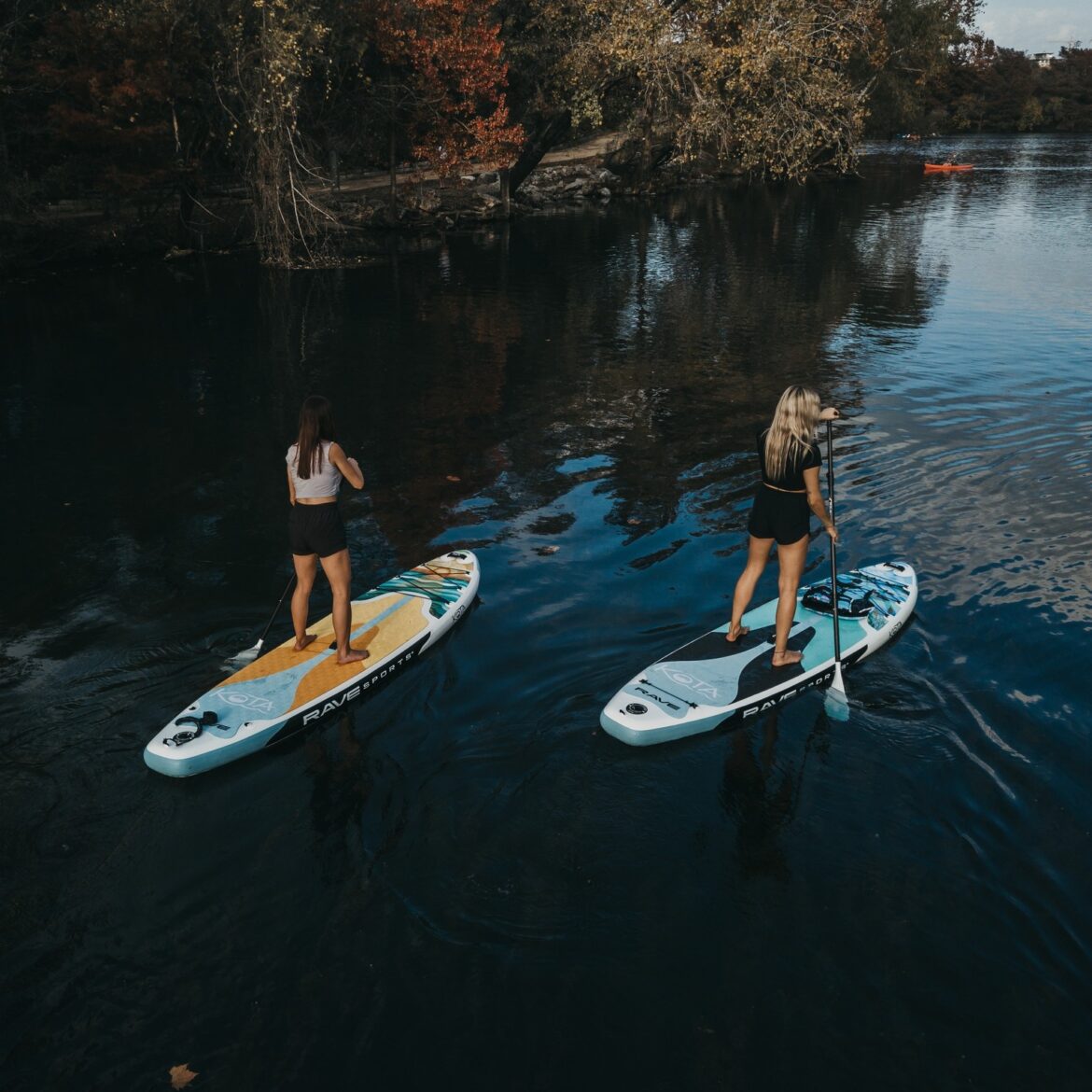 Rave Sports KOTA™ Borealis Inflatable Paddle Board Package | The Coolector