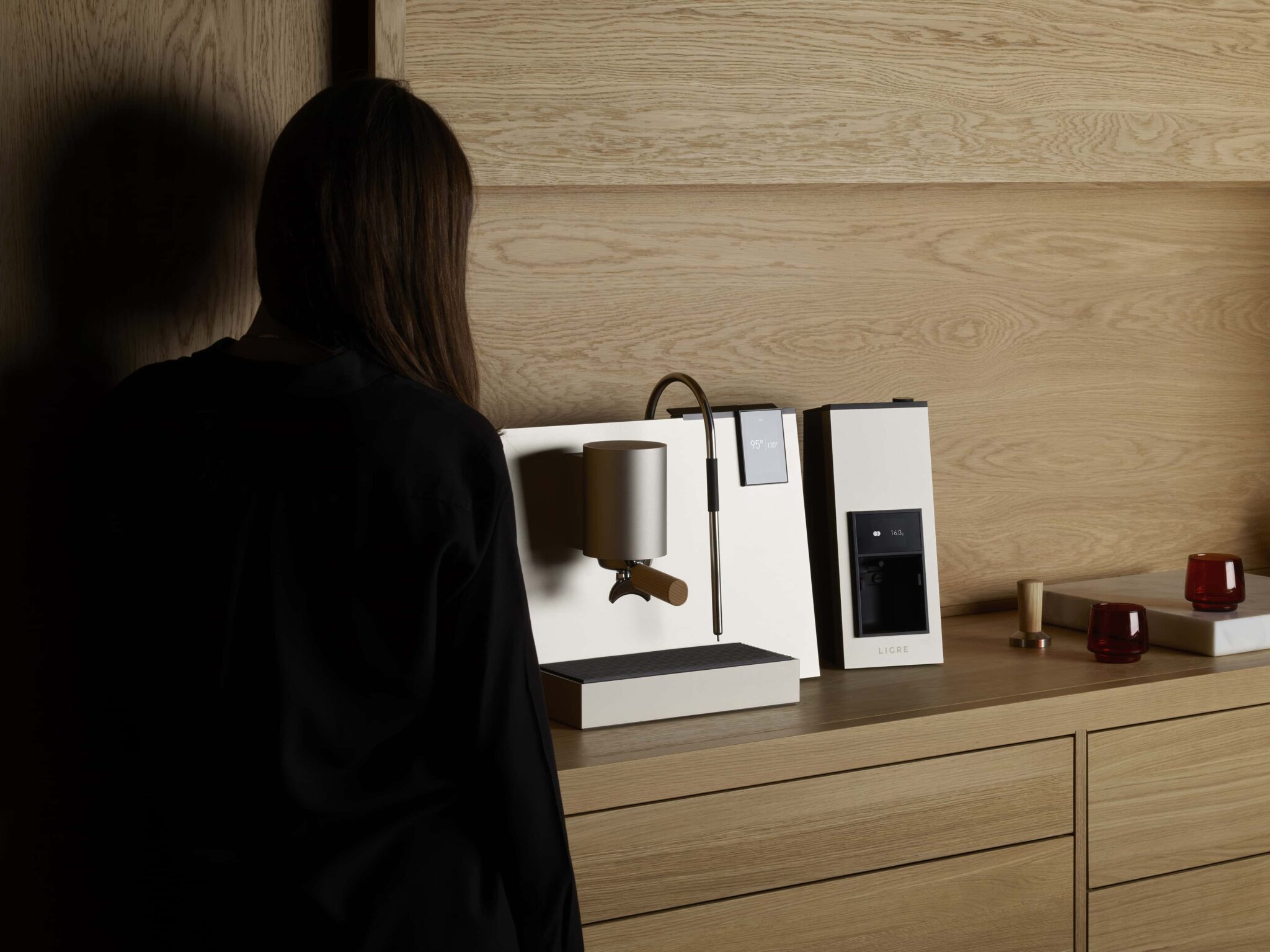 LIGRE Youn Coffee Machine | The Coolector