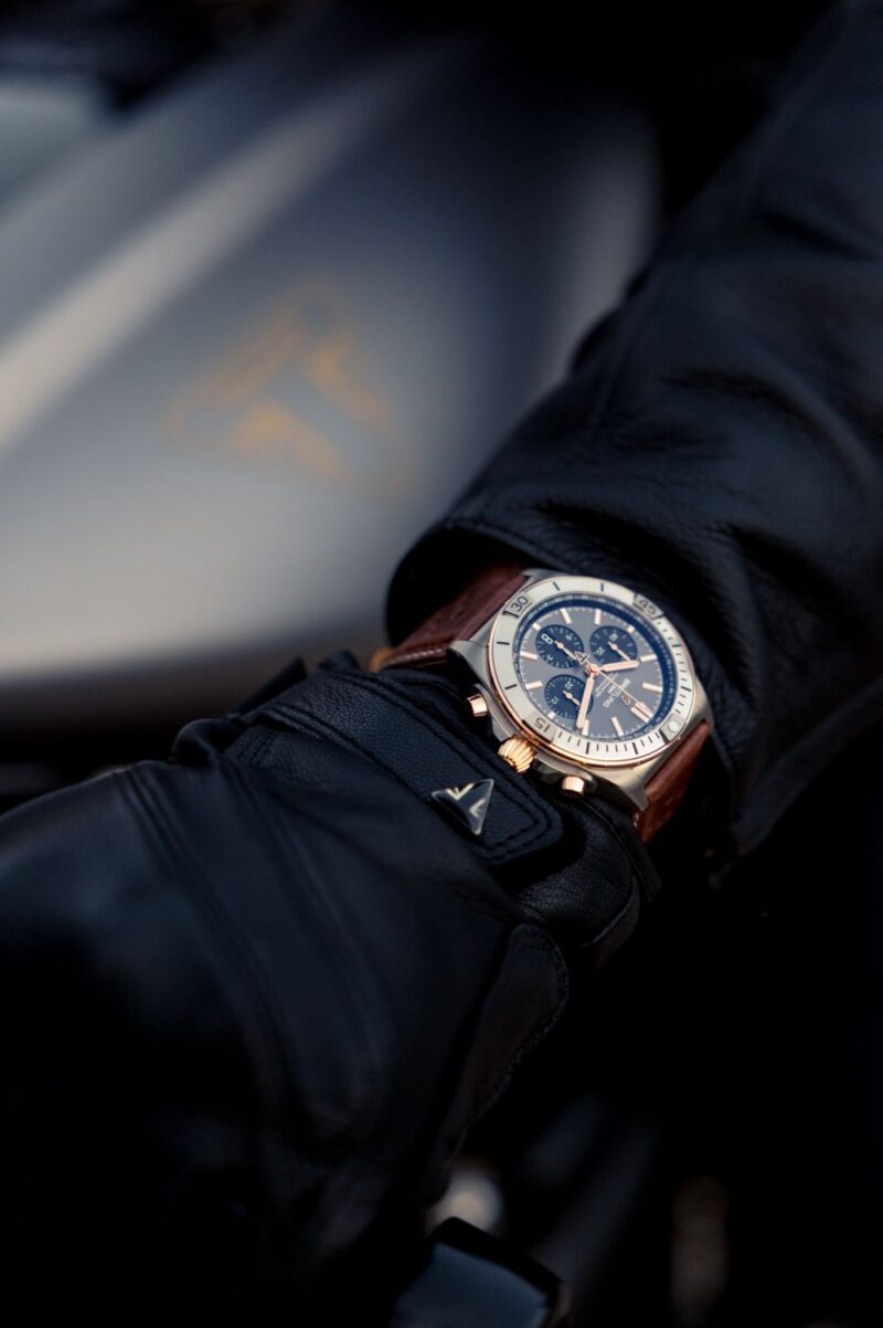 Breitling x Triumph Motorcycles Chronomat B01 42 Watch | The Coolector