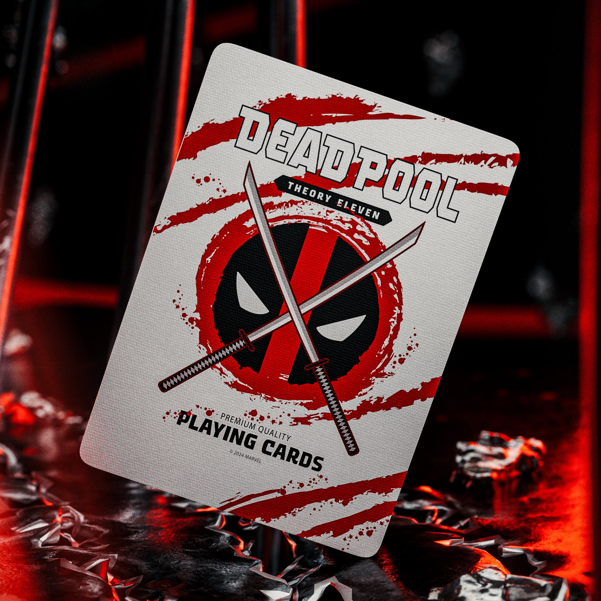 Theory11 Deadpool Playing Cards | The Coolector