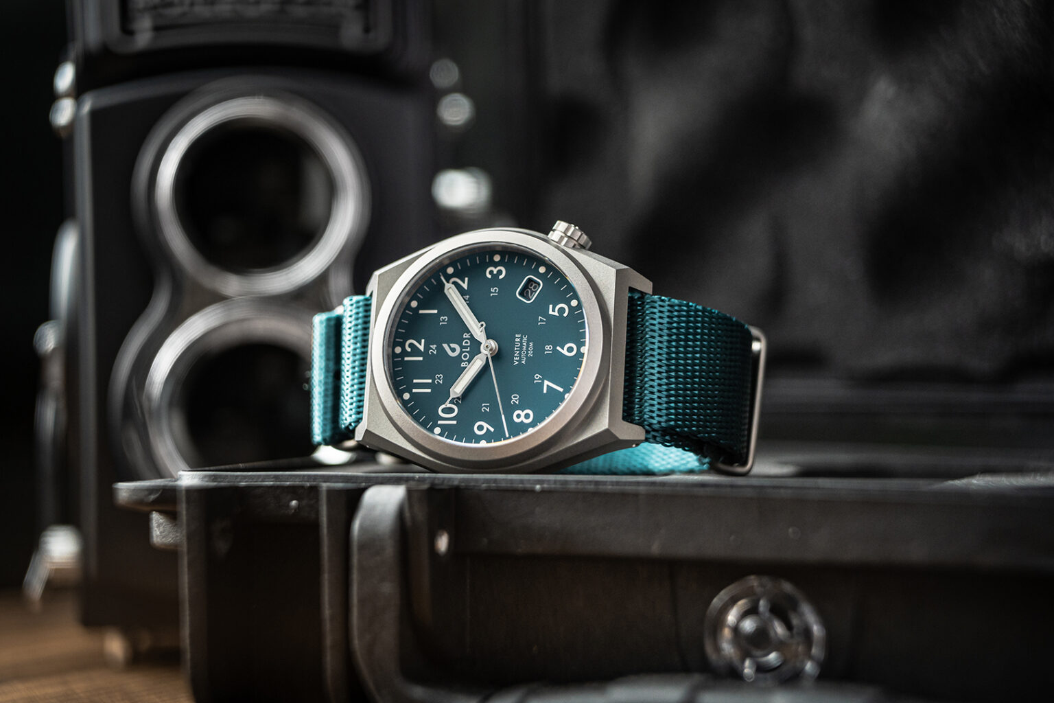 Boldr Supply Co Venture Blue Fuel Watch | The Coolector