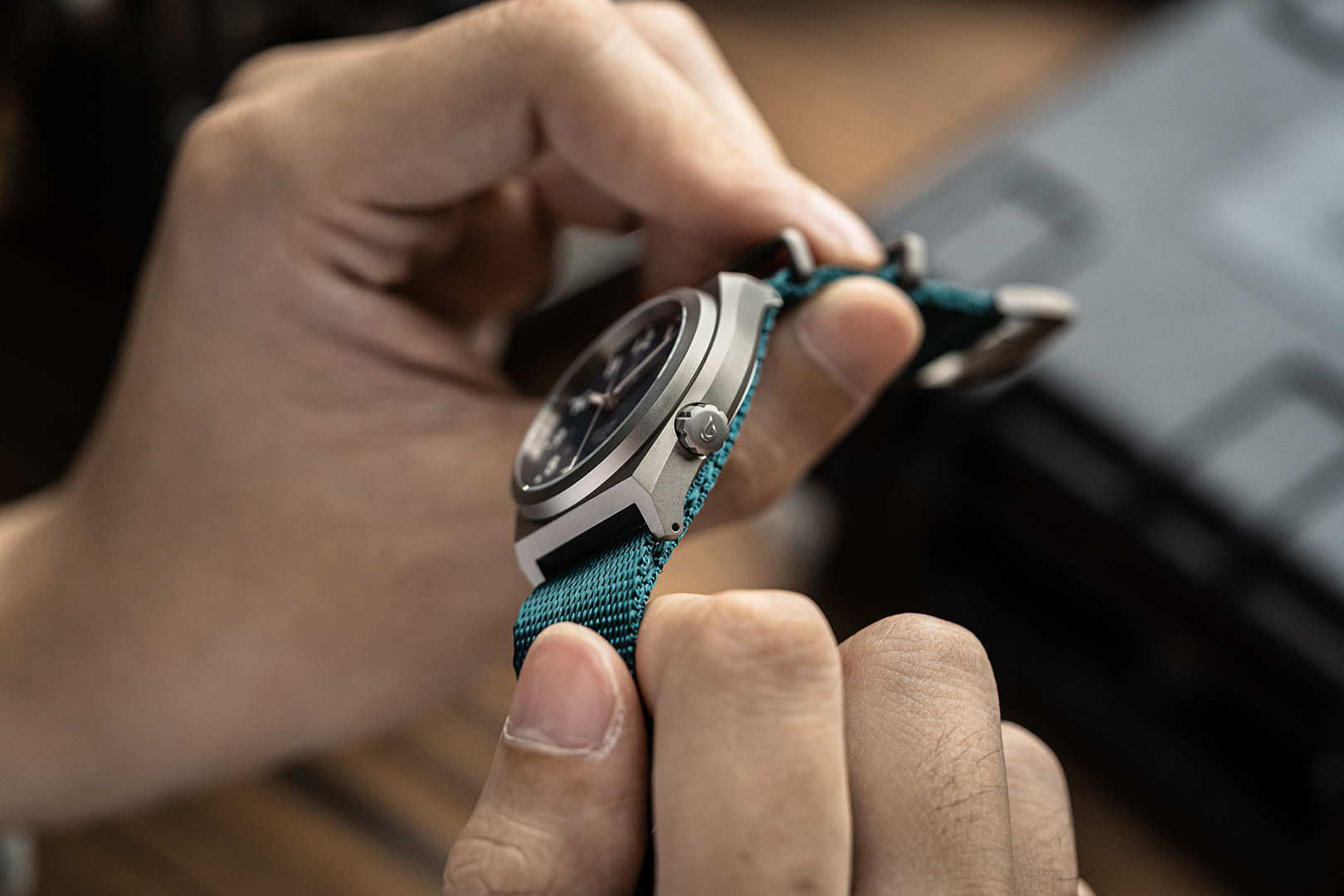 Boldr Supply Co Venture Blue Fuel Watch | The Coolector