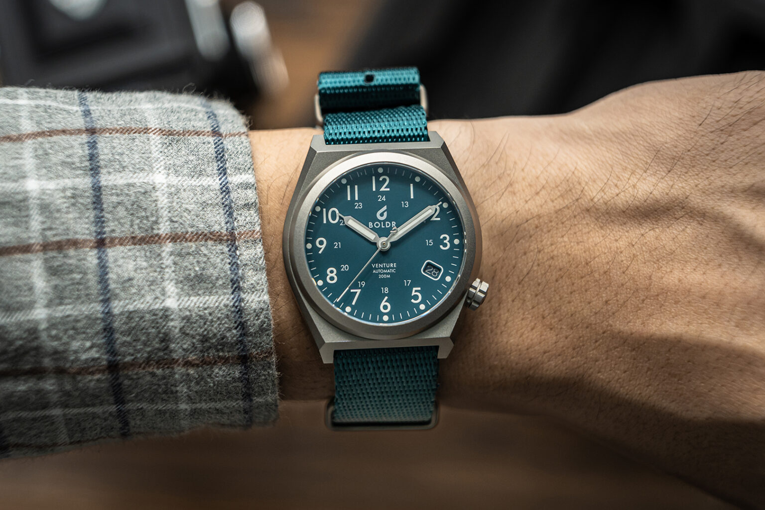 Boldr Supply Co Venture Blue Fuel Watch – The Coolector | Online Men's ...