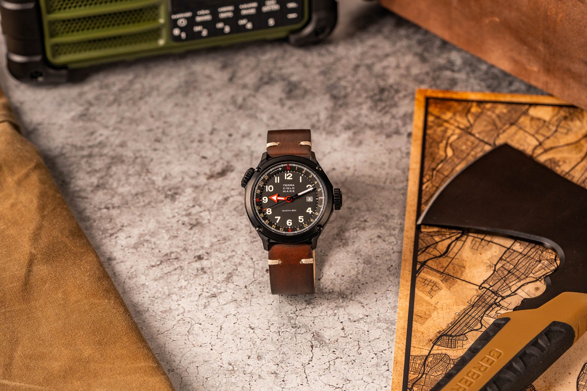 The Terra Cielo Mare Orienteering Quota 8611 Watch: A Tribute to ...