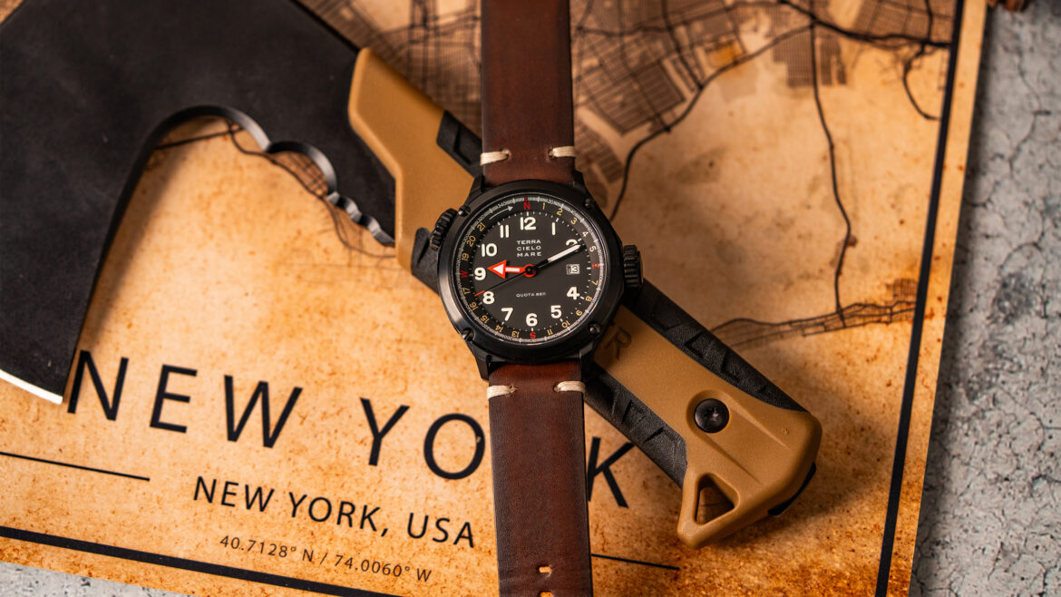 The Terra Cielo Mare Orienteering Quota 8611 Watch: A Tribute to ...