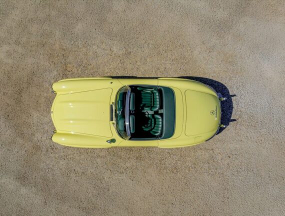 Fantasy Yellow on Four Wheels: The 1961 Mercedes-Benz 300 SL Roadster ...