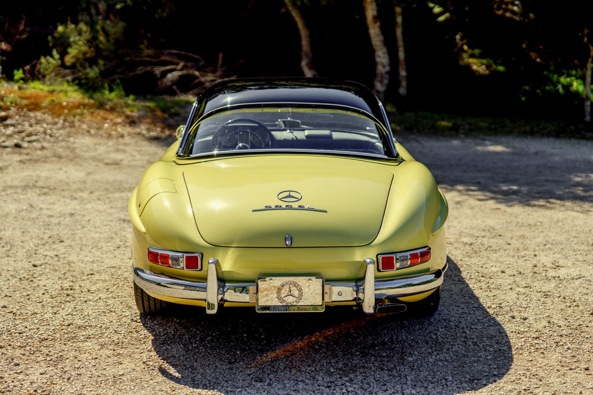 Fantasy Yellow on Four Wheels: The 1961 Mercedes-Benz 300 SL Roadster ...