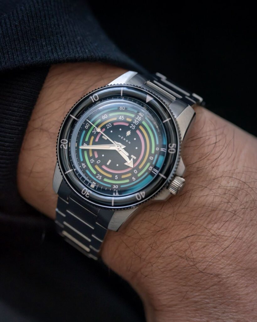 Heron Marinor Rainbow: A Dive into Groovy Timekeeping | The Coolector