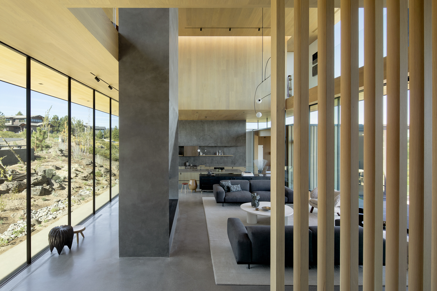 Volcanic Visions: Hacker Architects' Tetherow Overlook House, A Desert ...