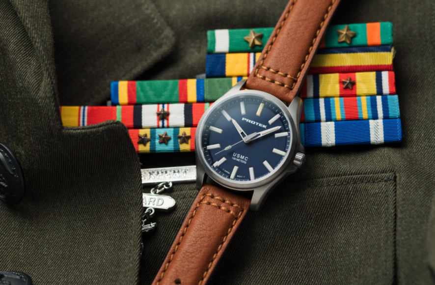 ProTek USMC Titanium Field Watch Series 3100: Forged for Duty, Destined ...