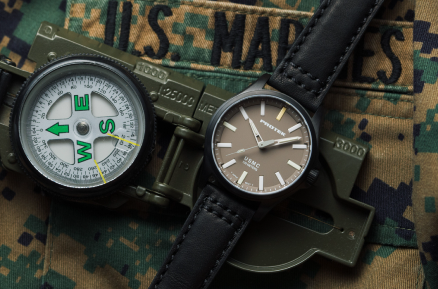 ProTek USMC Titanium Field Watch Series 3100: Forged for Duty, Destined ...