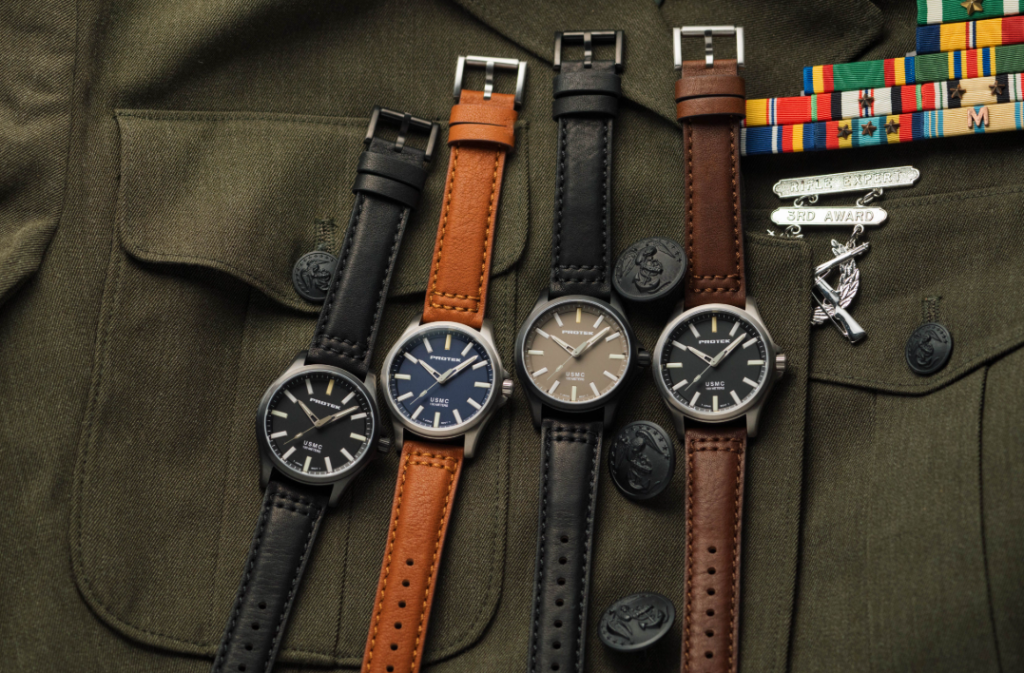 ProTek USMC Titanium Field Watch Series 3100: Forged for Duty, Destined ...