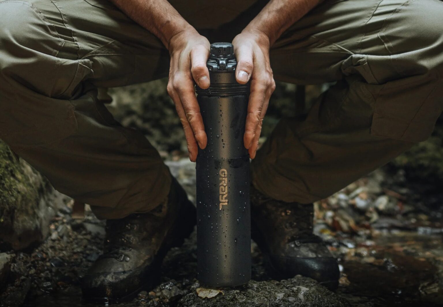 Grayl GeoPress® Ti Purifier Black Edition: Conquer Any Thirst, Anywhere ...