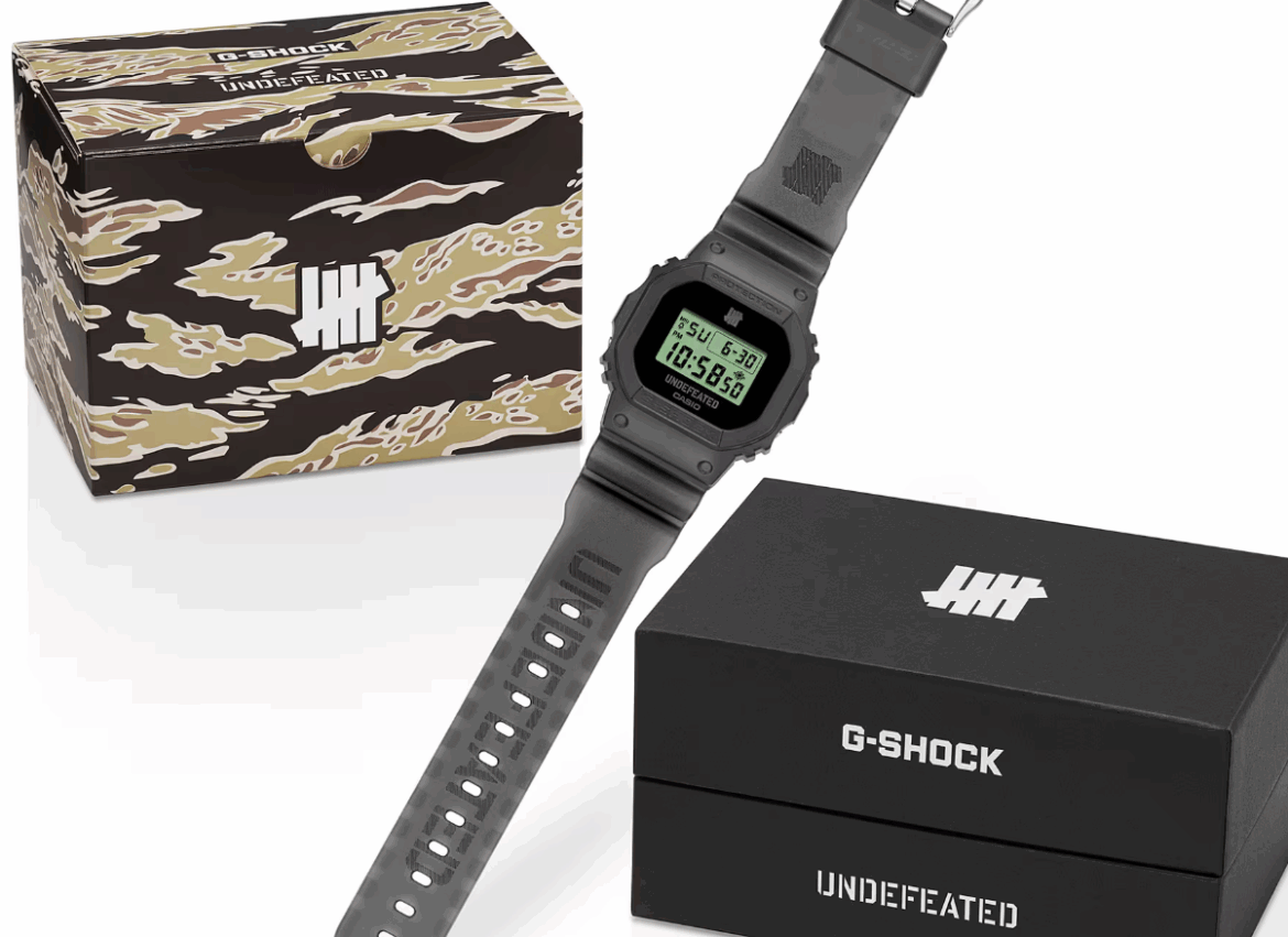 The G-SHOCK x Undefeated Watch: A Knockout Collaboration for Your Wrist ...