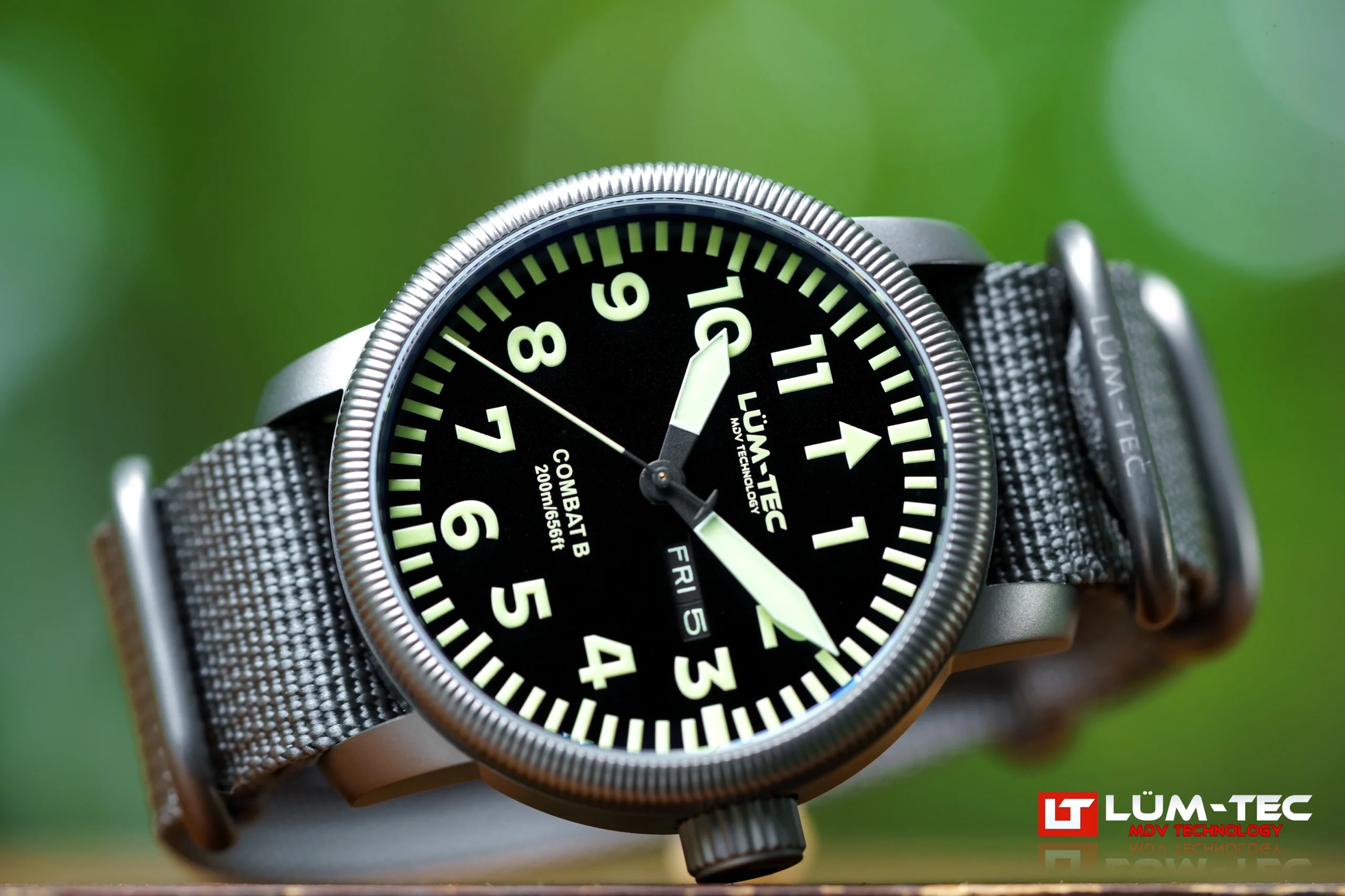 Tactical Brilliance: The LÜM-TEC B66 Day Date Watch | The Coolector