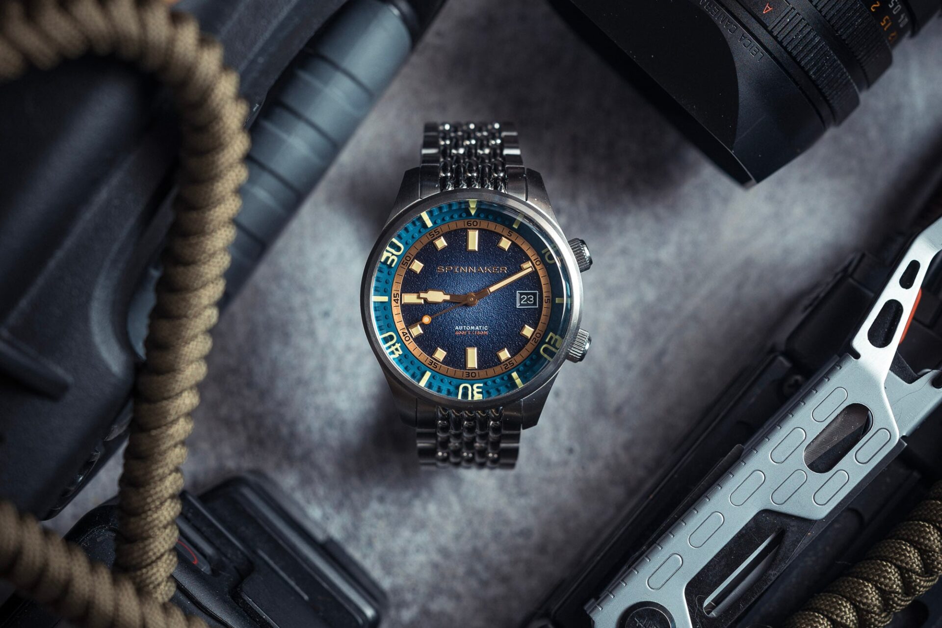 Deep Dive Retro: Spinnaker Bradner Automatic Watch | The Coolector