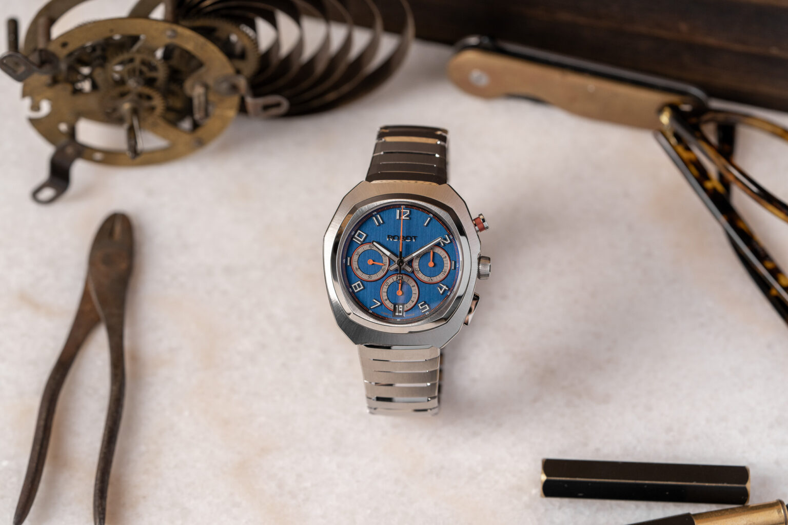 Horological Sci-Fi: Unpacking The ROBOT Robotic One Chronograph Watches ...